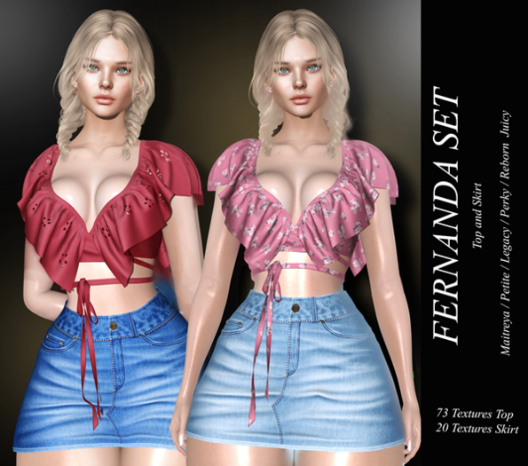 Second Life Marketplace - [VIV] FERNANDA SET